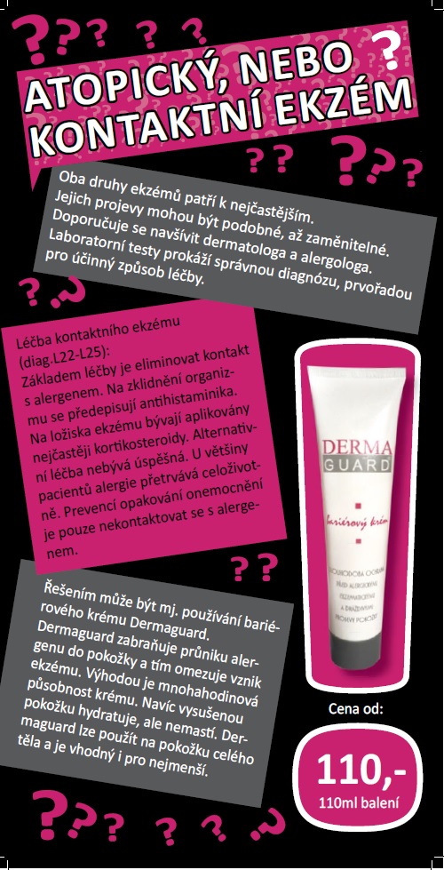Atopický ekzém - Derma Guard